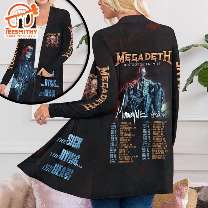 Megadeth Band Varsity Jacket Christmas For Fans - Teesmithy