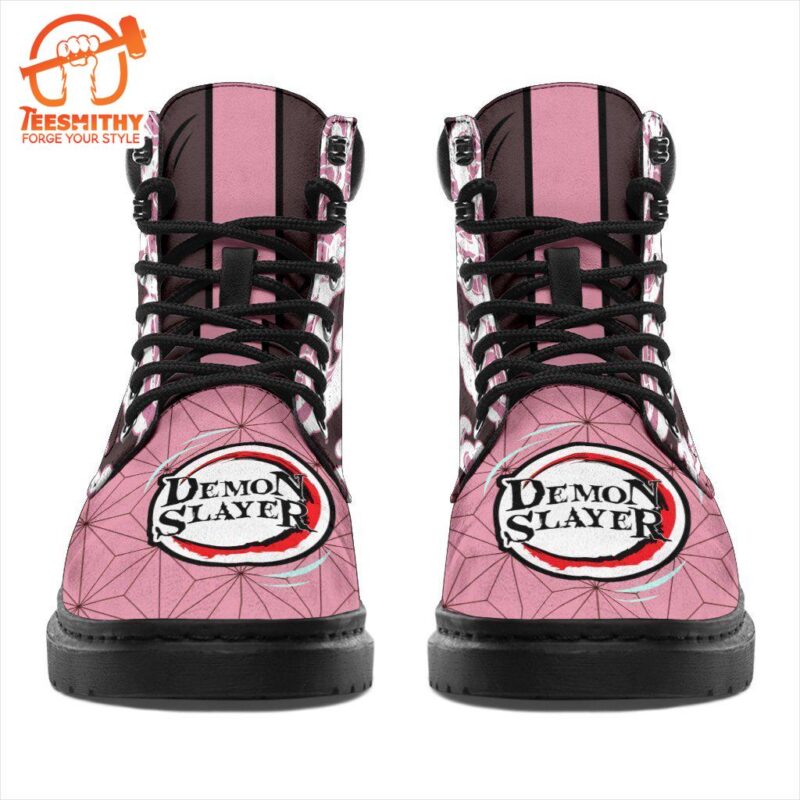 Nezuko Boots Shoes Demon Slayer Anime Custom - Teesmithy