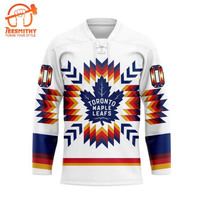 Personalized NHL Toronto Maple Leafs Native Hockey Jersey Design 2024 ...