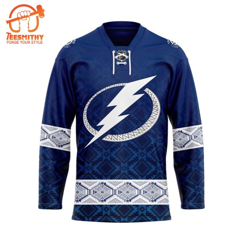 Personalized NHL Tampa Bay Lightning Native Hockey Jersey Design 2024 ...