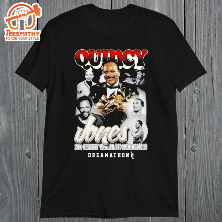 Rip Quincy Jones 1933-2024 Unisex T-shirt - Teesmithy