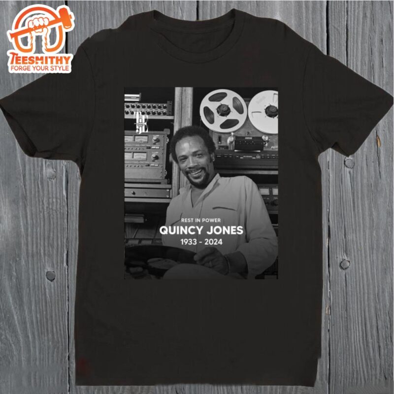 Rip Quincy Jones 1933-2024 Unisex T-shirt - Teesmithy