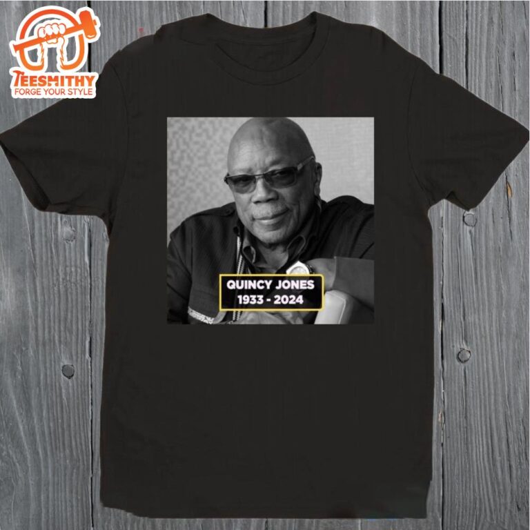 Rip Quincy Jones 1933-2024 Unisex T-shirt - Teesmithy
