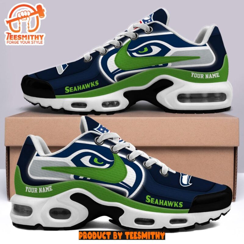 Seattle Seahawks Customized Air Max Plus Shoes - Teesmithy