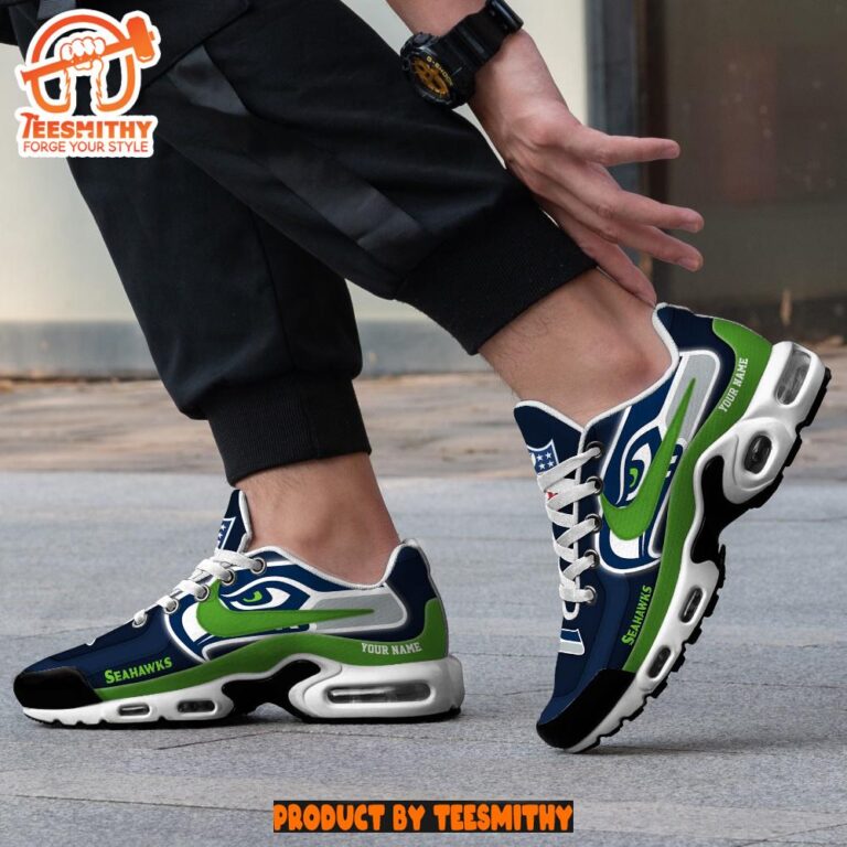 Seattle Seahawks Customized Air Max Plus Shoes - Teesmithy