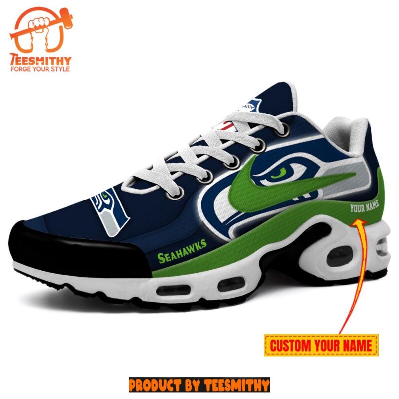 Seattle Seahawks Customized Air Max Plus Shoes - Teesmithy