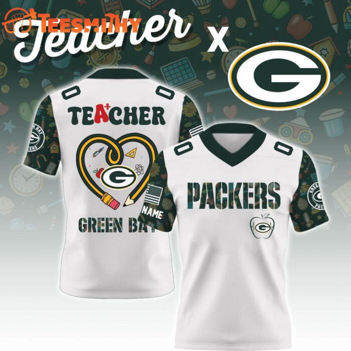Special Edition 2025 Green Bay Packers x Teacher Appreciation Custom ...