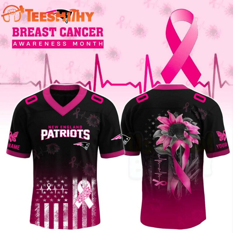 Special Edition 2025 New England Patriots x Breast Cancer Awareness ...