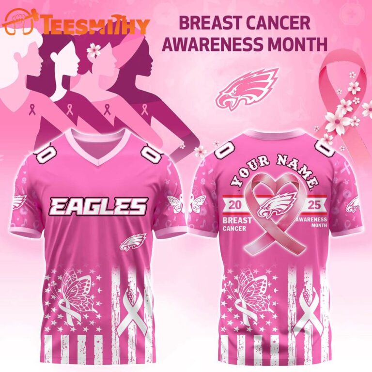 Special Edition 2025 Philadelphia Eagles x Breast Cancer Awareness ...