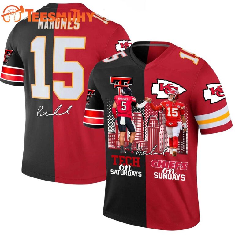 Special Edition Patrick Mahomes Texas Tech x Kansas City Chiefs ...