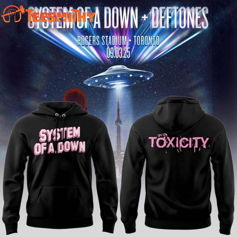System Of A Down September 2025 Tour Toxicity Hoodie - Teesmithy