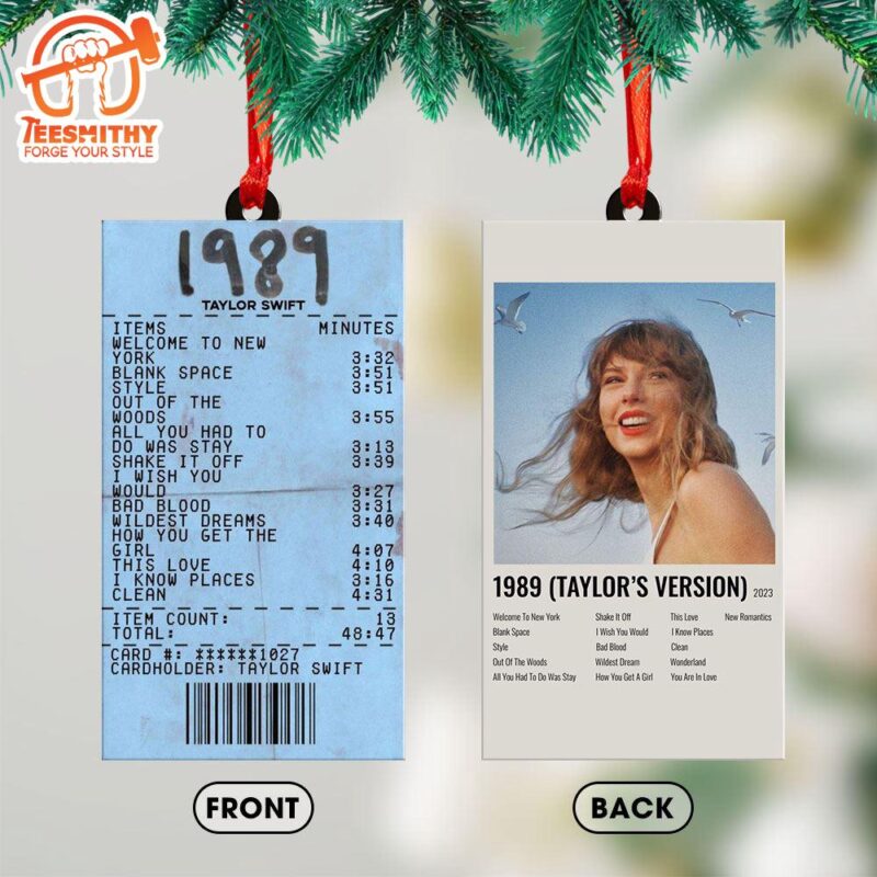 Taylor Swift Look What You Made Me Do Acrylic Ornament - Teesmithy