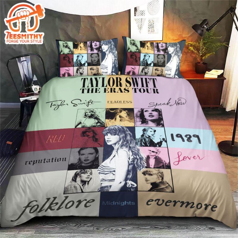 Taylor Swift Singer 3D Bedding Set - Teesmithy