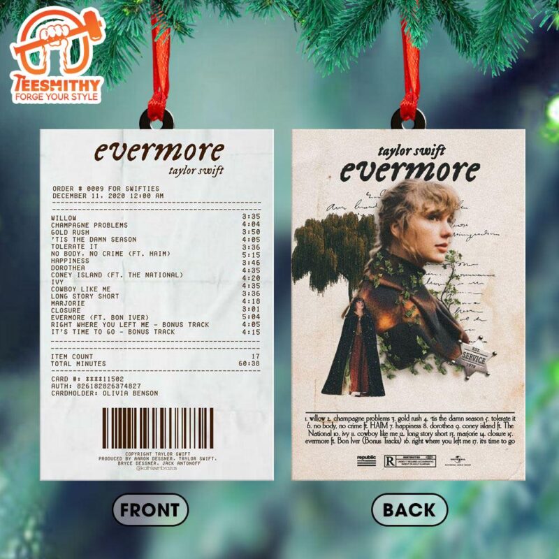 Taylor Swift Look What You Made Me Do Acrylic Ornament - Teesmithy