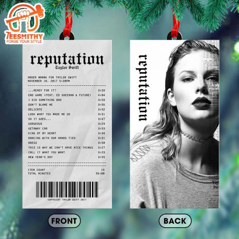 Taylor Swift My House Custom Shape Clear 1-sided Acrylic Ornament ...