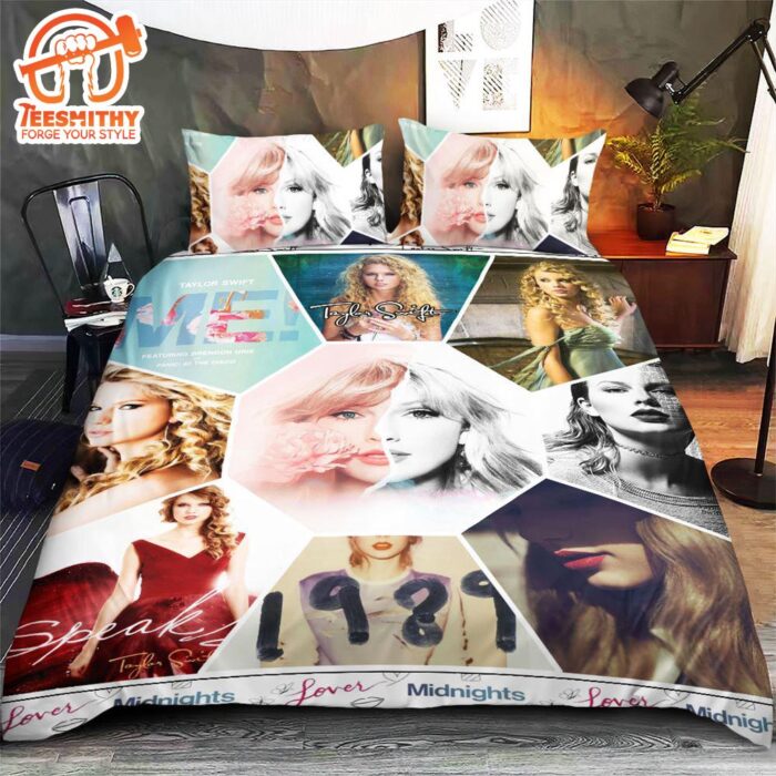 Taylor Swift Singer 3D Bedding Set - Teesmithy