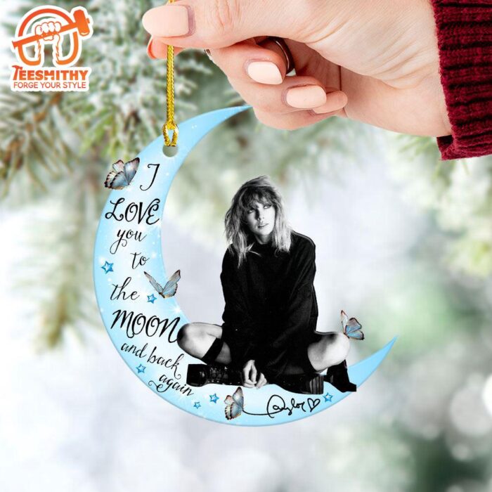 Taylor Swift The Moon Christmas Custom Shape 2-sided Acrylic Ornament ...