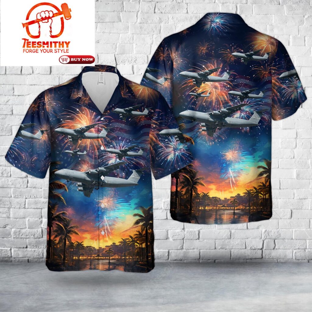 American Flag Bowling Black American Flag Cool Hawaiian Shirt - Teesmithy