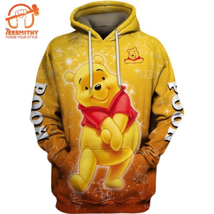 Winnie The Pooh Cartoon Character Activewear Set - Teesmithy