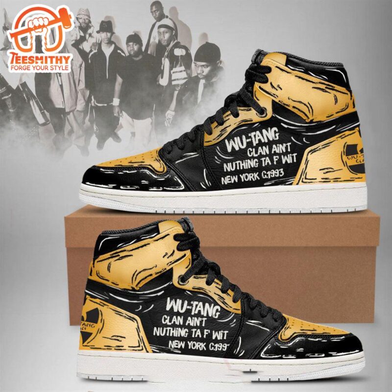 Wu-Tang Clan Members Names Custom Air Jordan 1 Sneakers - Teesmithy
